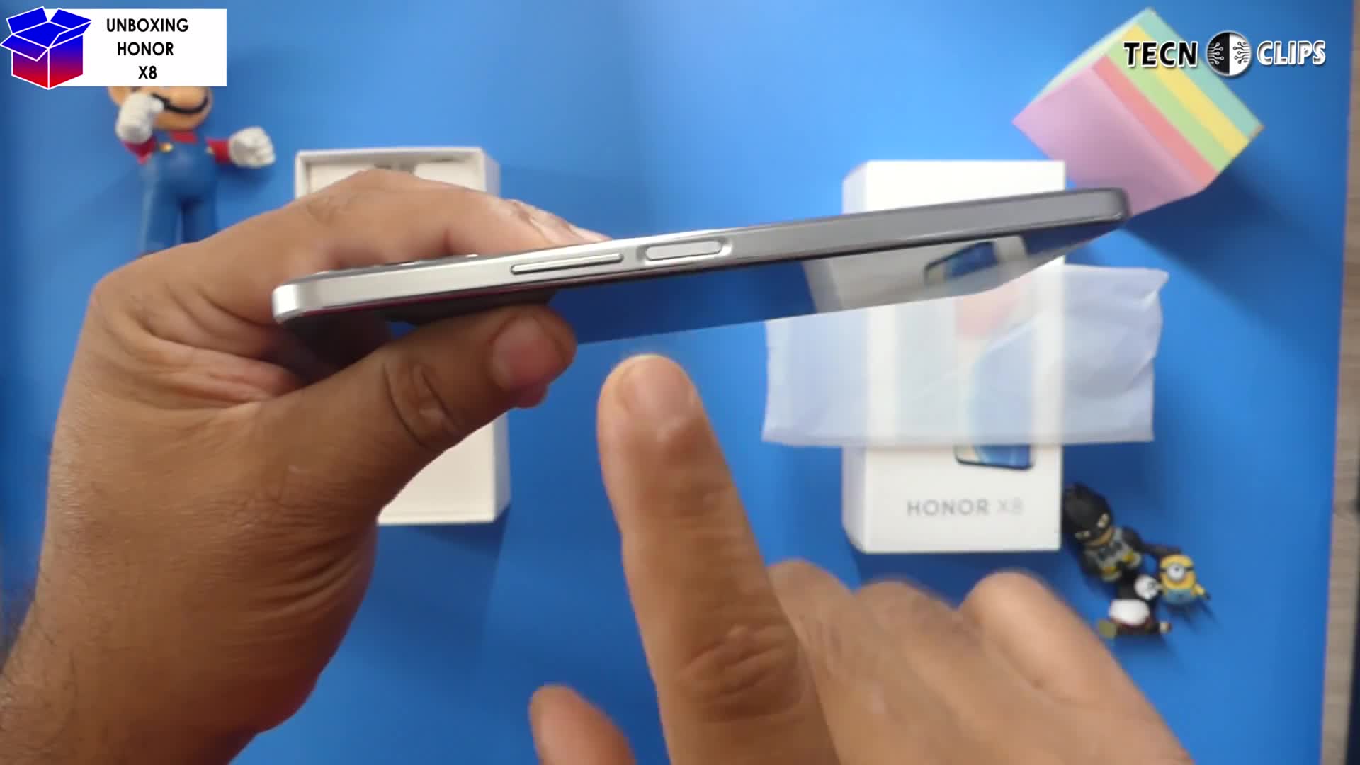 Honor X8 unboxing en español