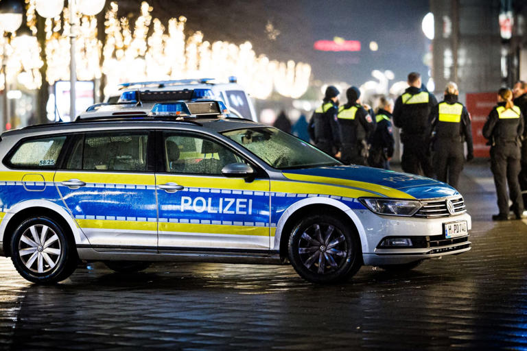 Attacks on police and arrests in Germany as nation rings in 2026
