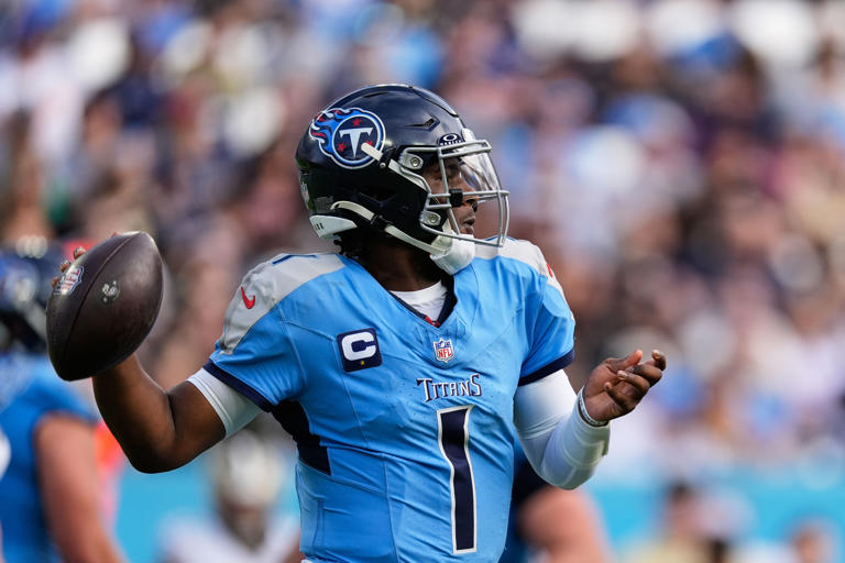 Cam Ward provides rare QB stability for the Titans by starting every ...