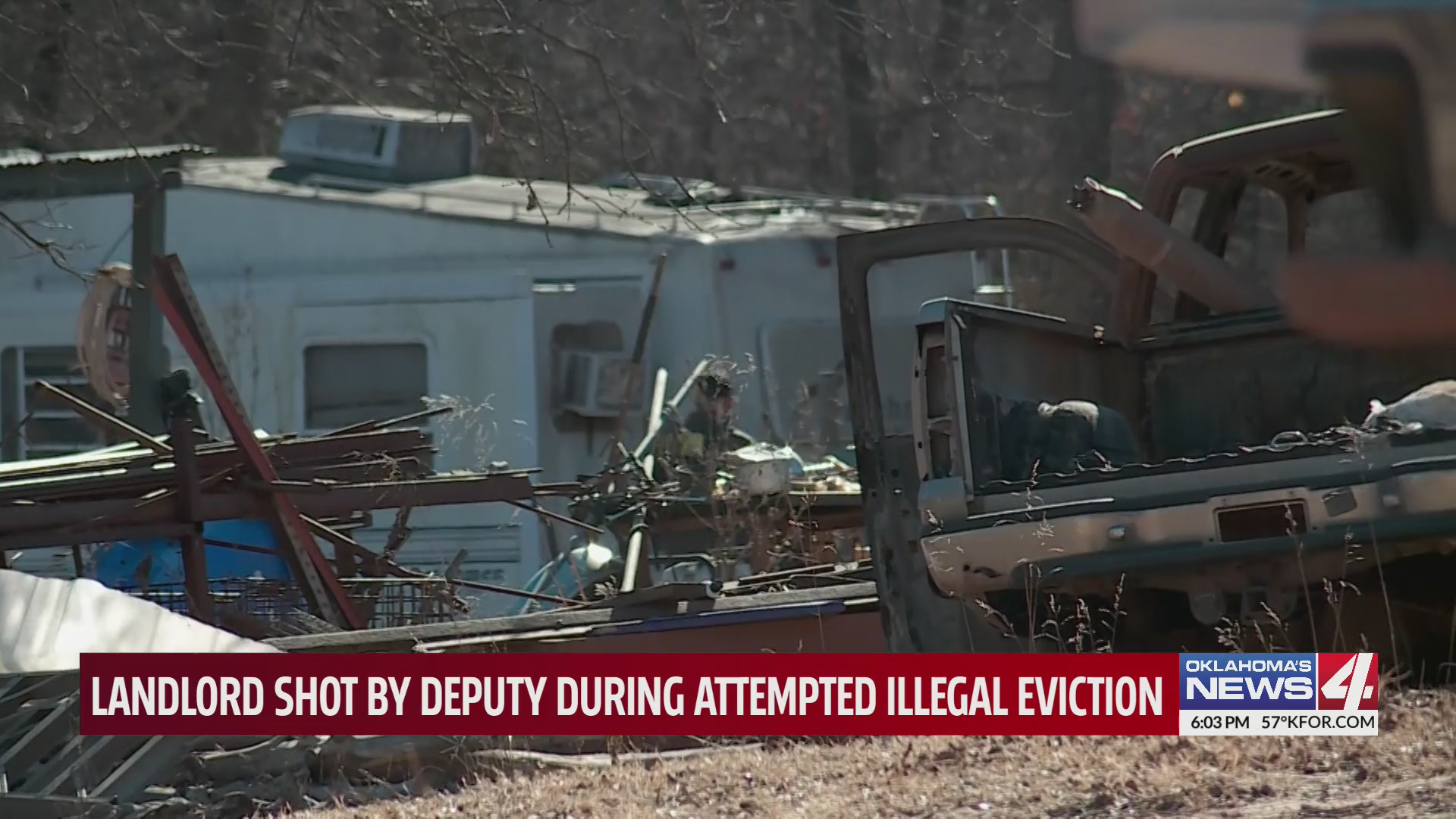 Landlord shot by deputy during attempted illegal eviction