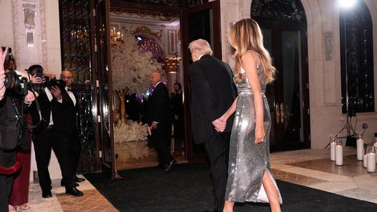 In photos: Trump and MAGA allies celebrate new year at Mar-a-Lago