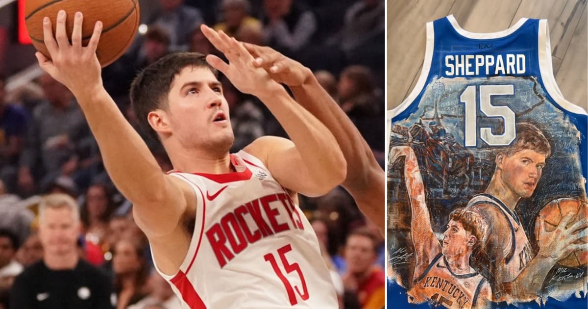 Reed Sheppard’s Christmas present is probably better than yours