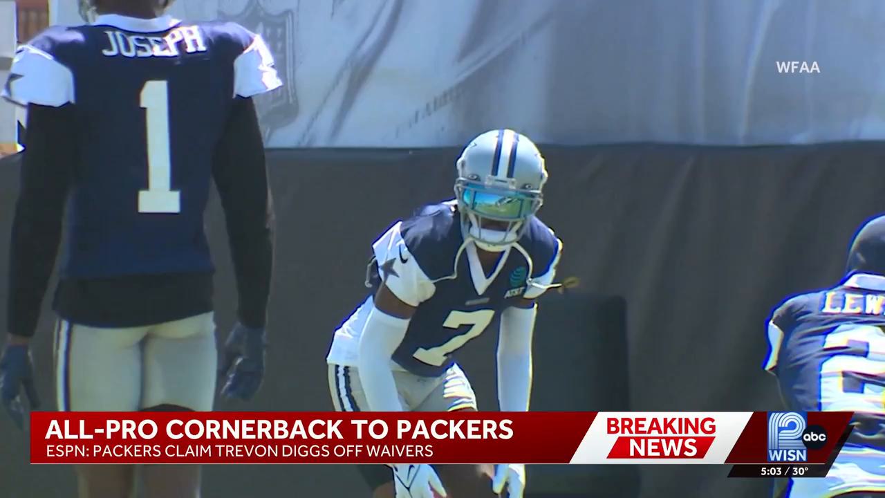Packers claim former All-Pro CB Trevon Diggs off waivers