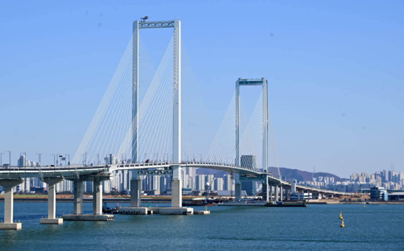 인천경제청 제3연륙교, 안전한 개통을 위한 합동 훈련 실시