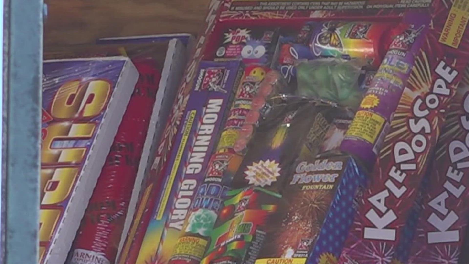 EMS urge fireworks safety as residents ring in the New Year