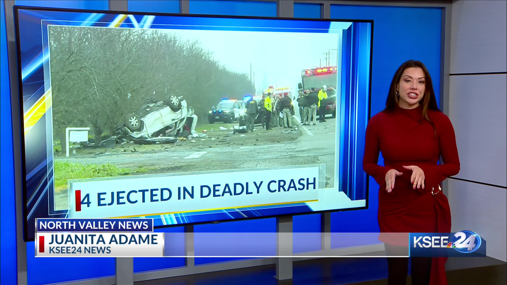 2 dead, 3 seriously injured in Madera County crash