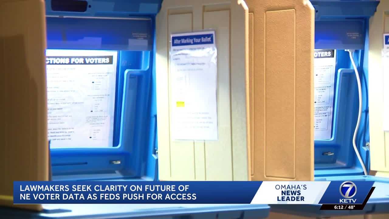 Nebraska lawmakers seek clarity on future of voter data as DOJ pushes ...