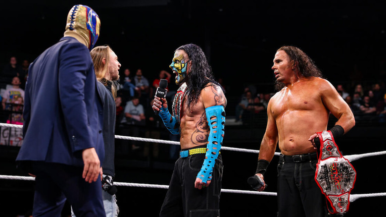 Nathan Frazer looks back on facing the Hardys in WWE NXT