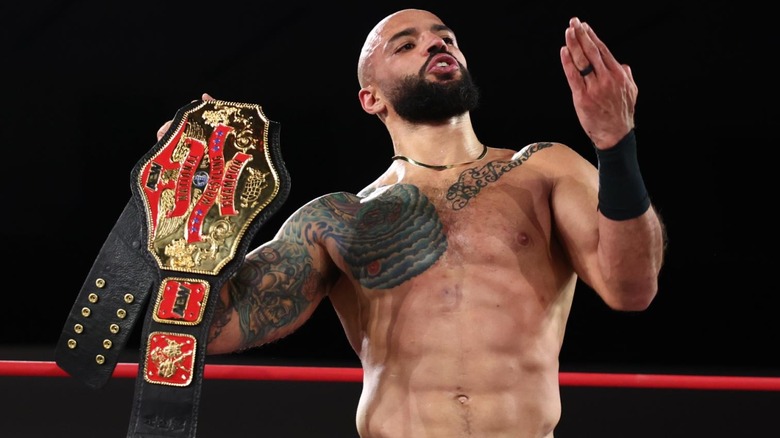 Ricochet Defeats Jack Perry, Retains AEW National Title On Dynamite New ...