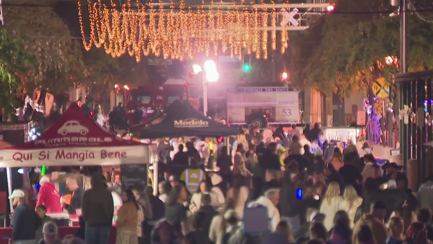 New Year's Eve celebrations underway in Fort Lauderdale as temperatures ...
