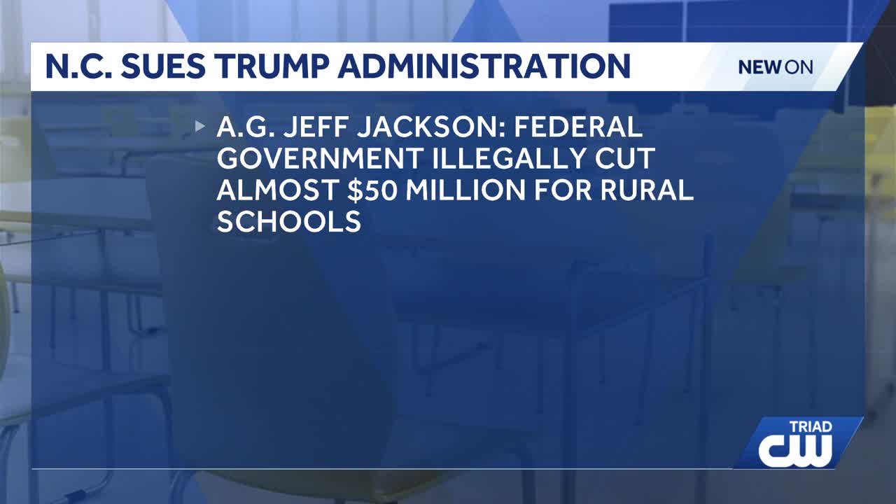 NC sues Trump administration over cuts to funding for rural and low ...