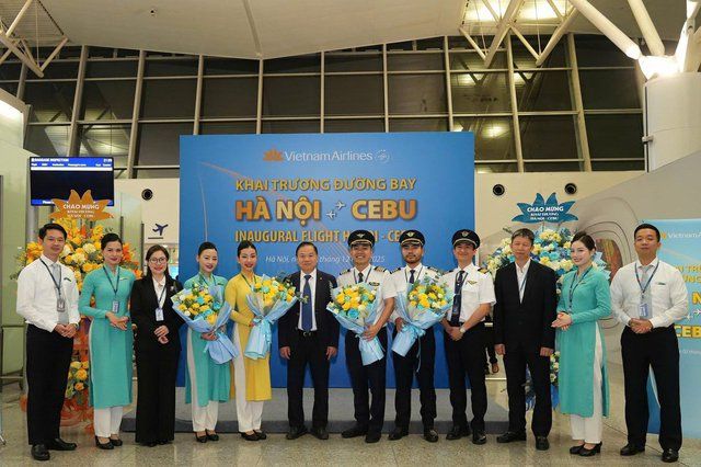 Vietnam Airlines launches Hanoi-Cebu flights