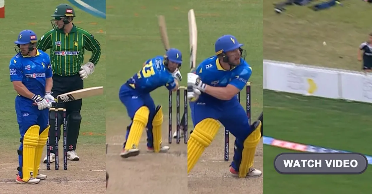 Watch: Glenn Phillips bats left-handed to hit jaw-dropping sixes in ...