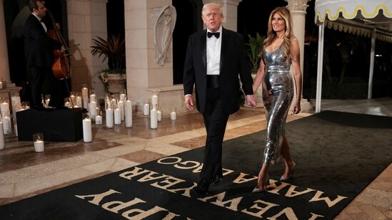 In photos: Trump and MAGA allies celebrate new year at Mar-a-Lago