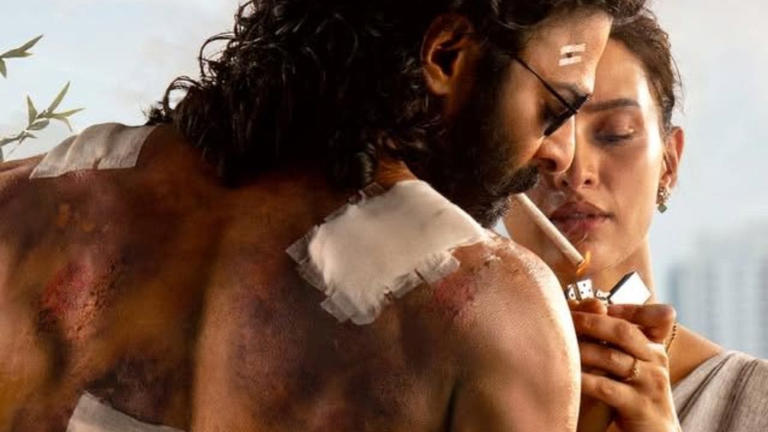 Spirit first look out: Prabhas' bloodied back and Triptii’s calm flame ...