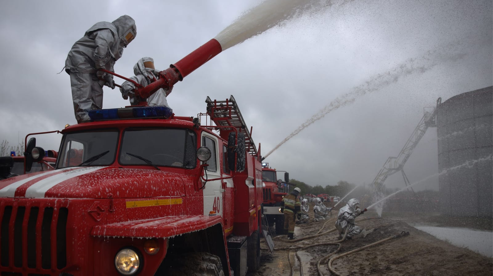 Russians welcome new year under drone strikes: oil depots on fire in ...