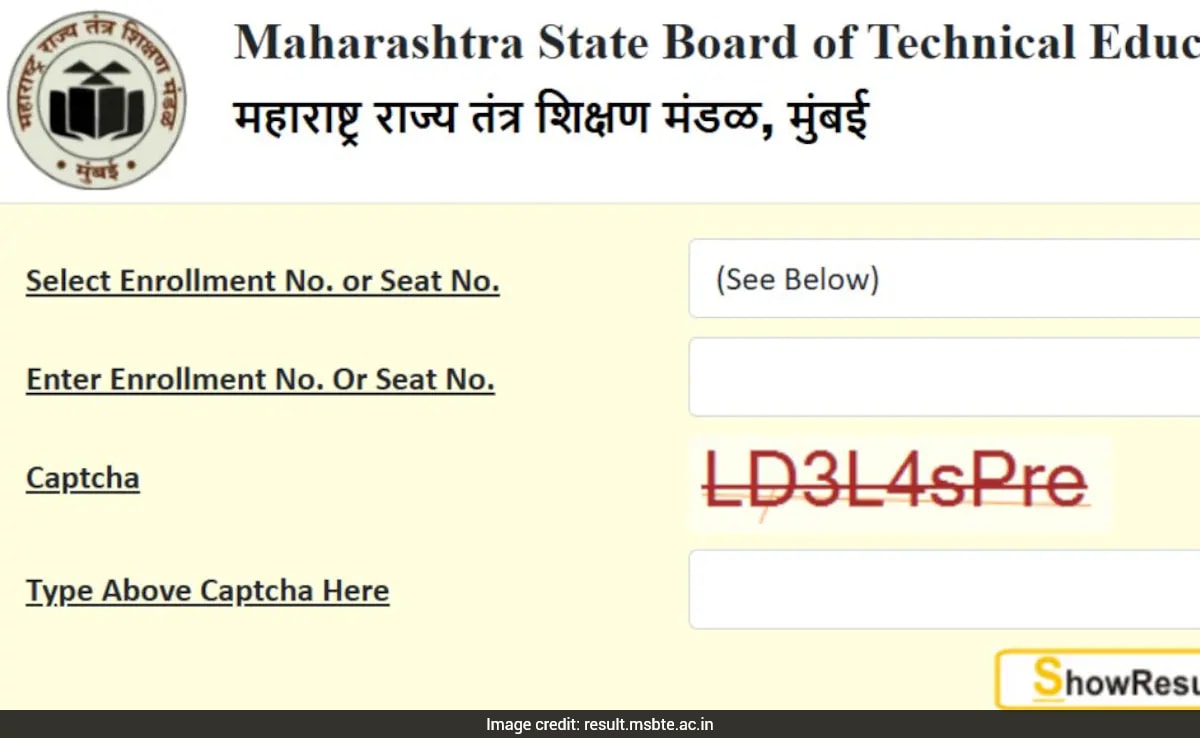 MSBTE winter semester result 2025 out: Here's direct link to download ...