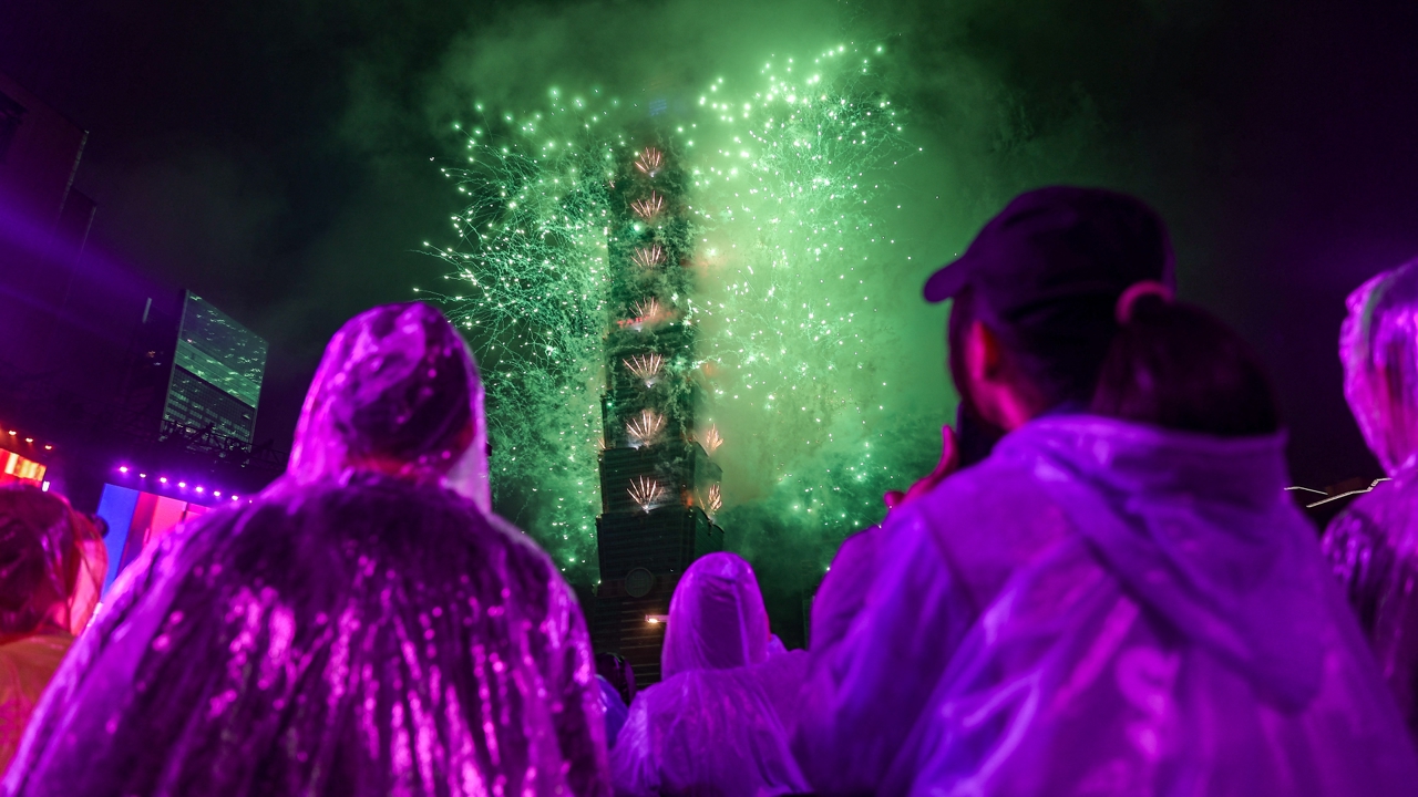 Taipei 101 rings in 2026 with New Year's fireworks and hope