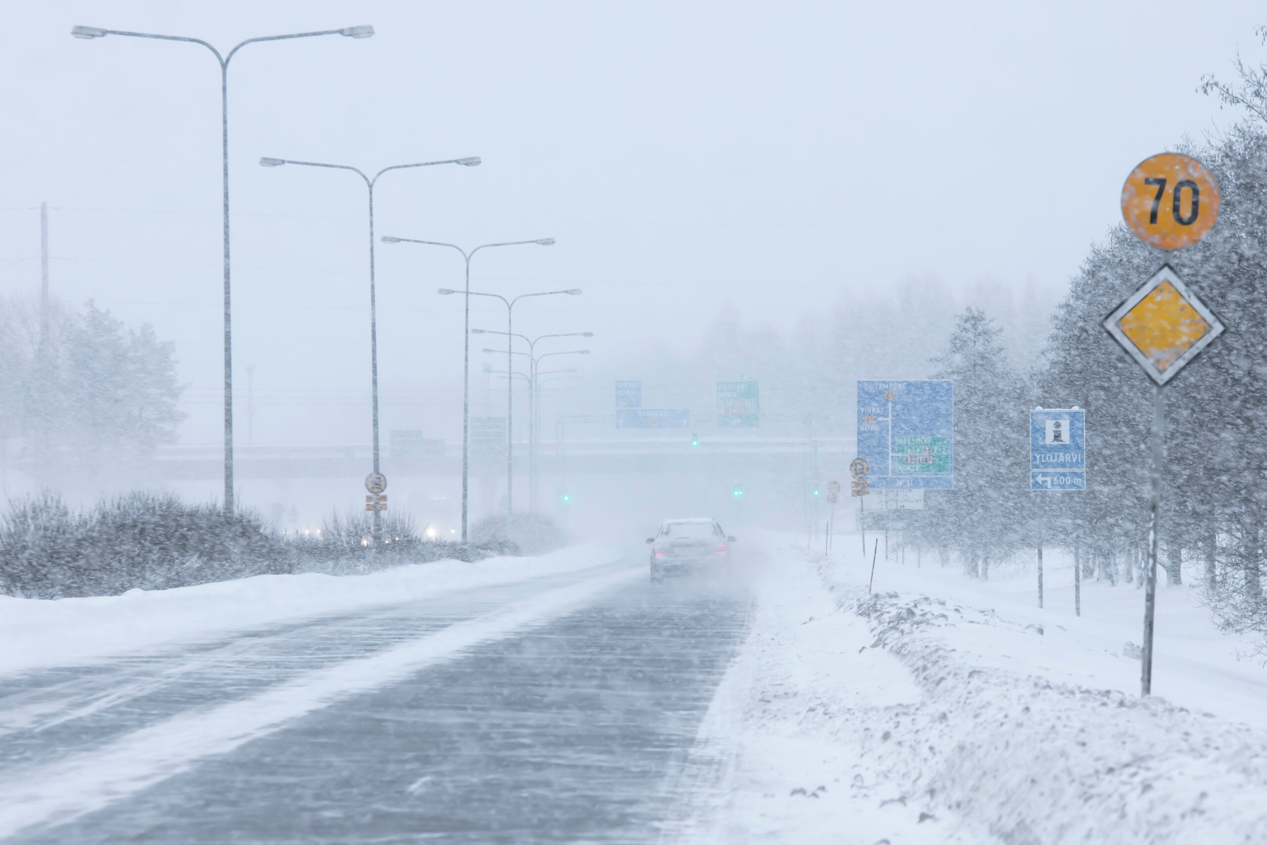 Perjantaina on luvassa heikkoa ajokeliä – etenkin näillä alueilla ...
