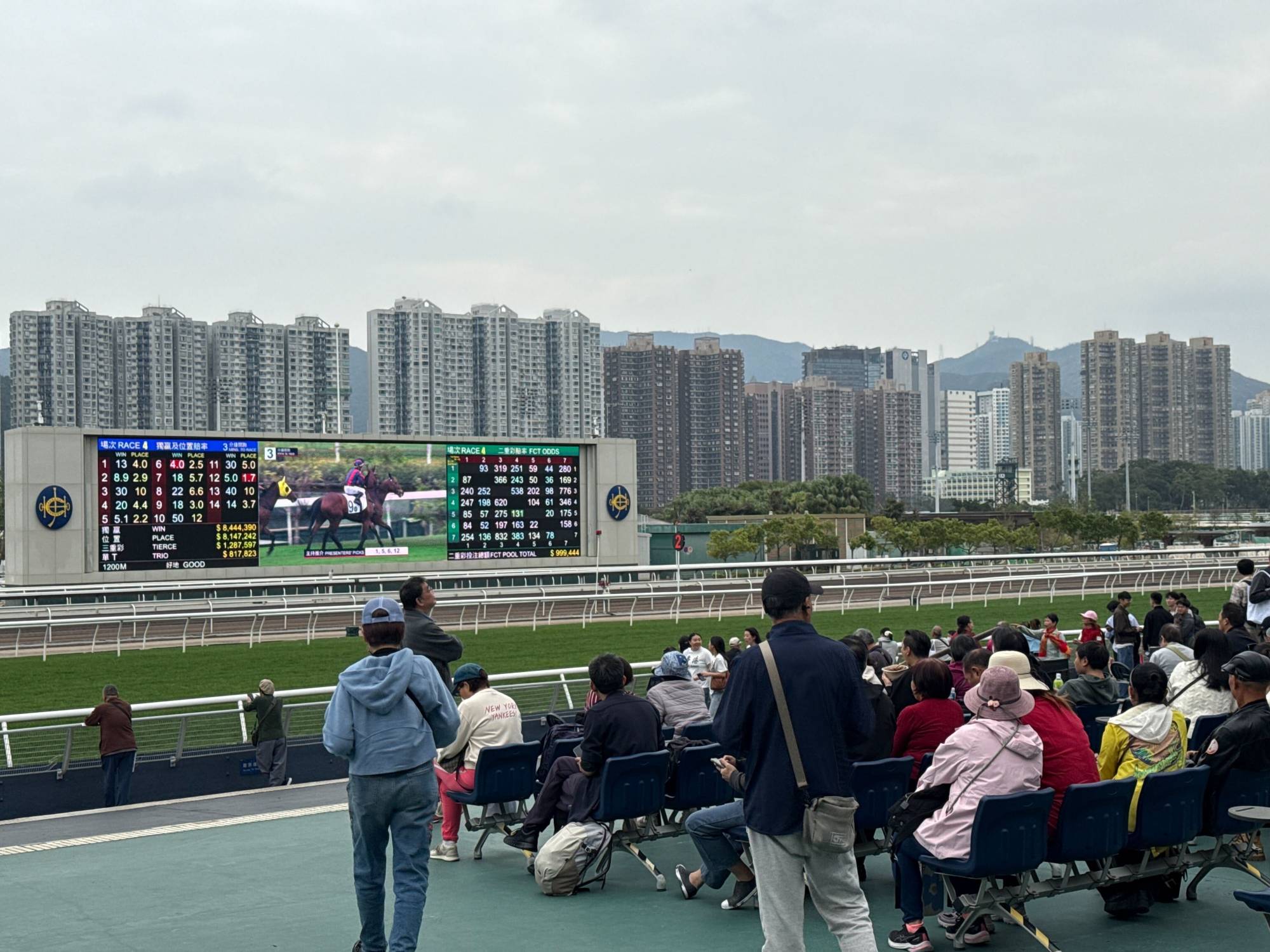 Locals, visitors head to Sha Tin as racing gets new year off to ...