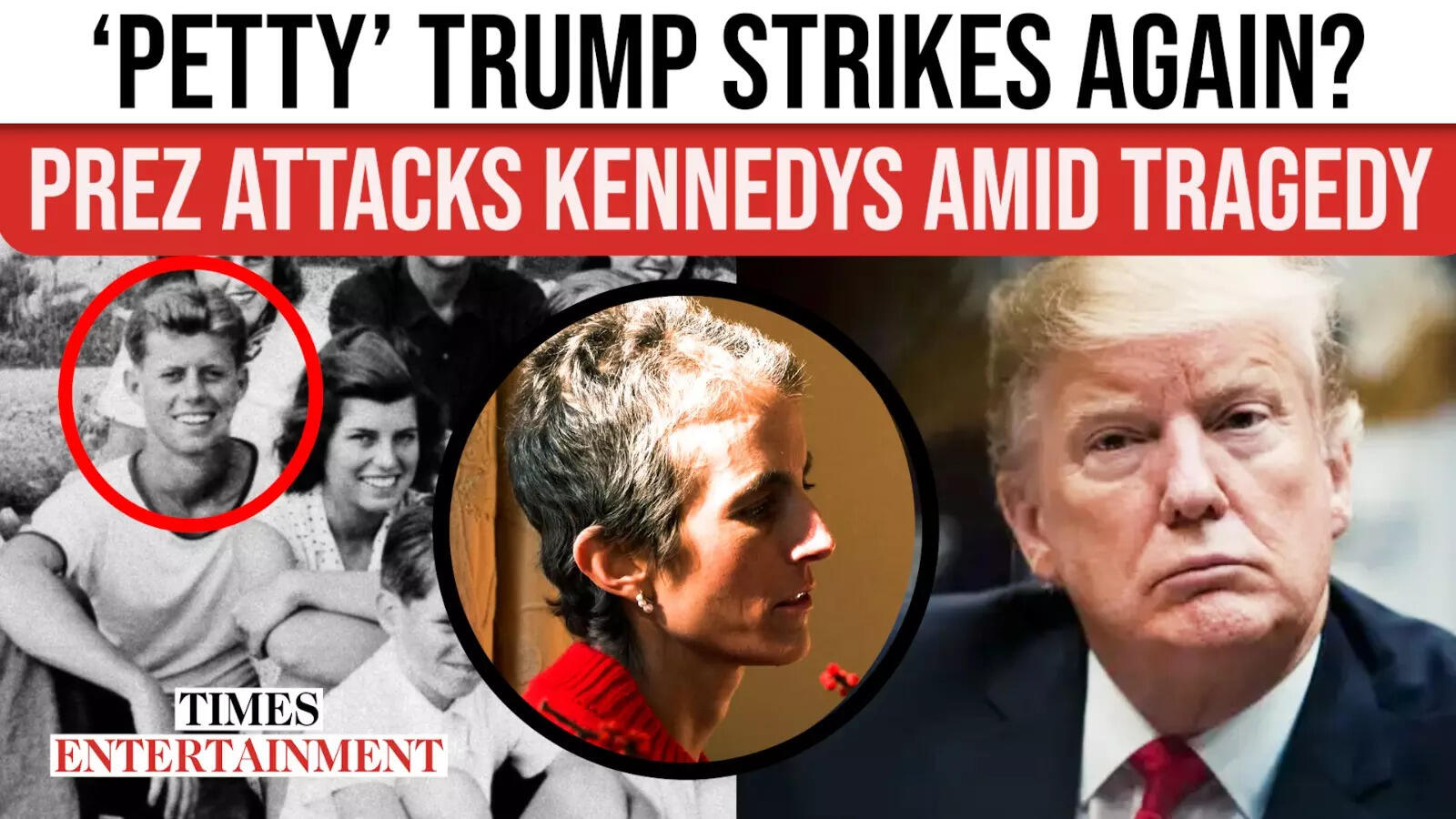 Trump under fire for attacking Kennedys after death in JFK’s family | WATCH