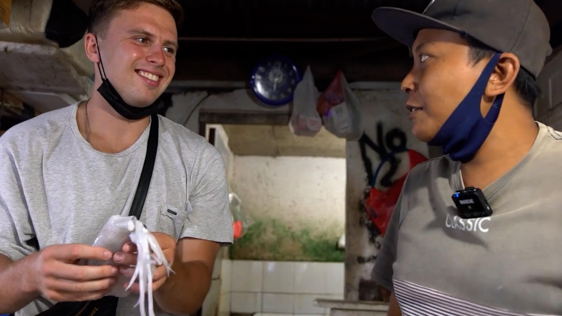 I tried a fish market challenge, big surprise