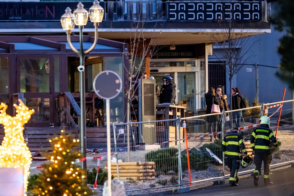 Våldsam explosion i bar i Schweiz – många döda