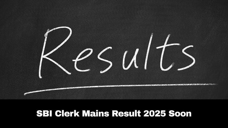 SBI clerk mains result 2025 to be declared soon; details here