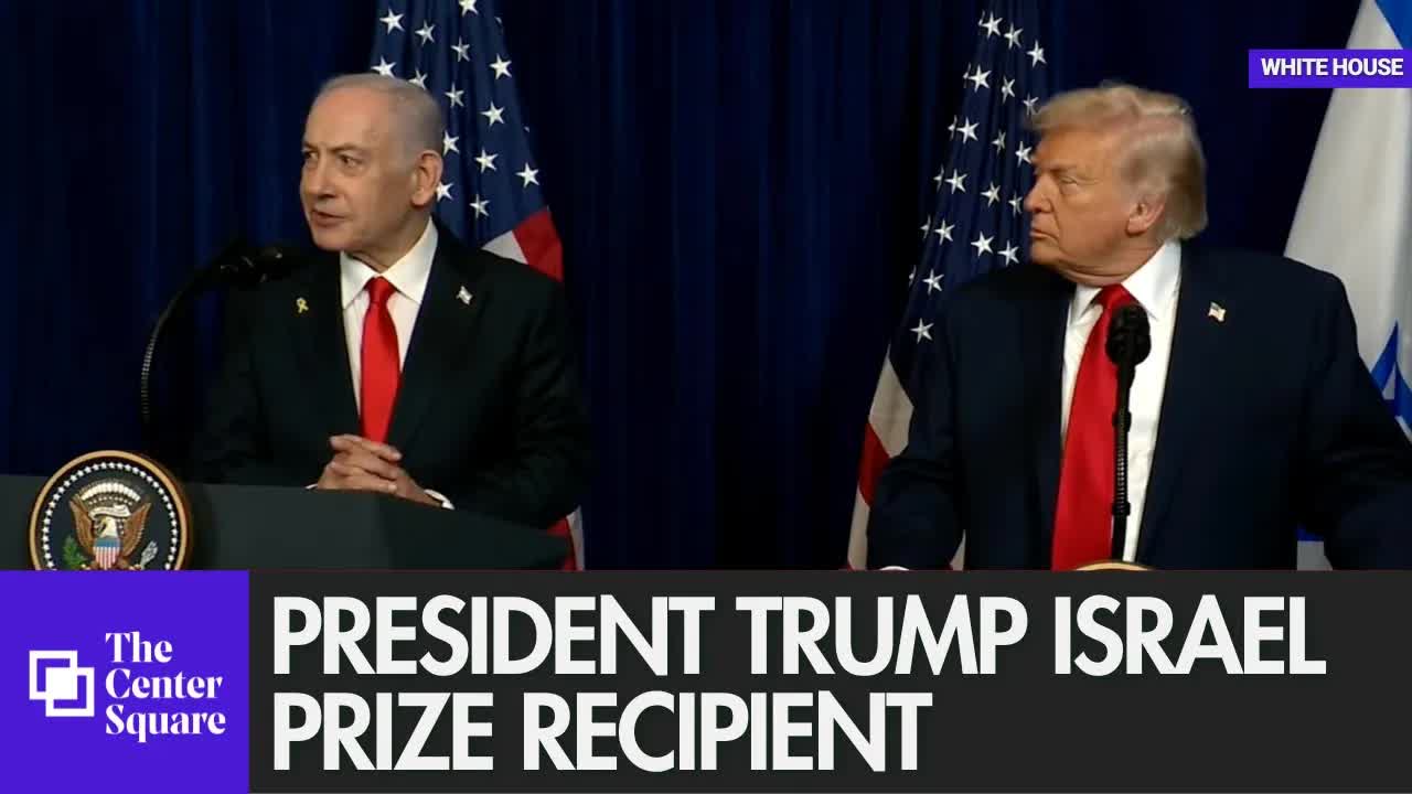 Netanyahu names President Trump Israel Prize recipient