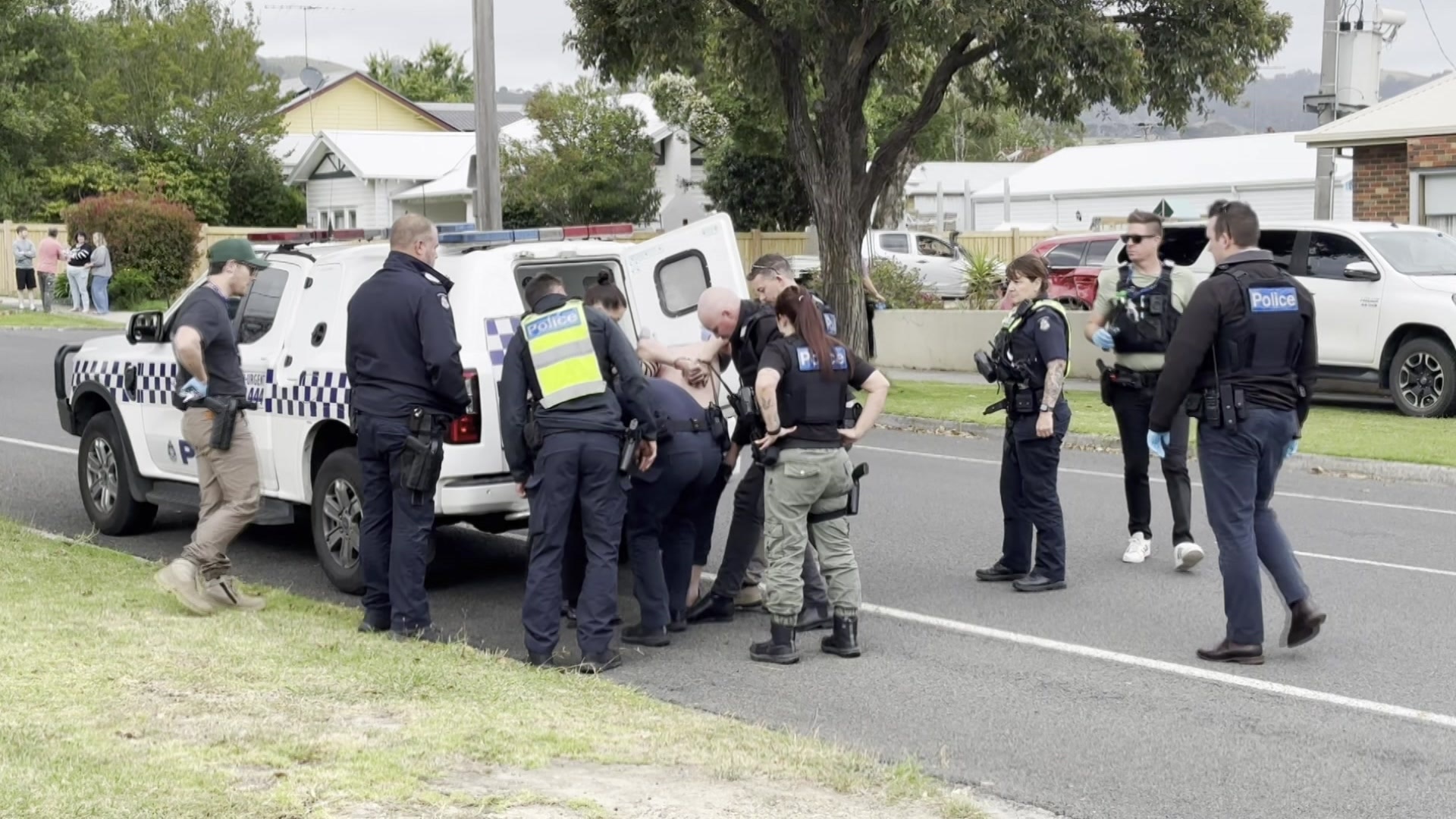 Police charge man following alleged crime spree in Latrobe Valley