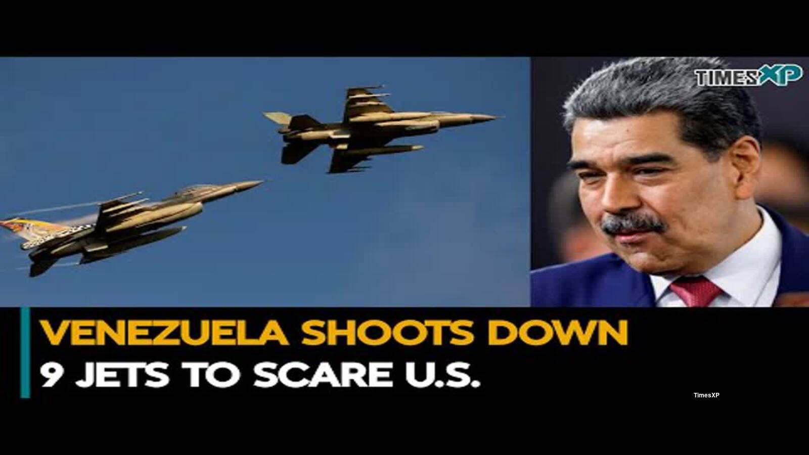 Venezuela shoots down 9 jets to scare US., UE., Venezuela war