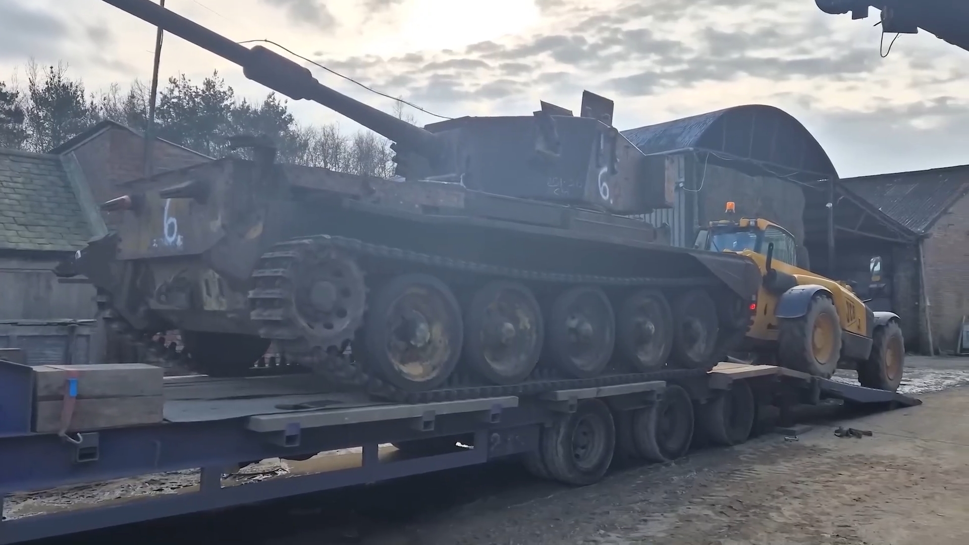 A Cold War charioteer tank restoration finally moves forward