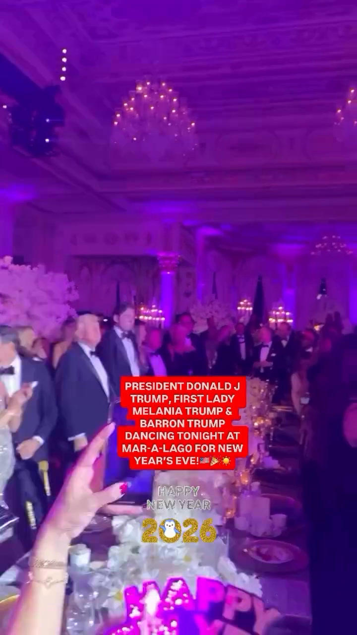 Awkward Barron Trump, 19, spends New Year’s Eve with parents after ...