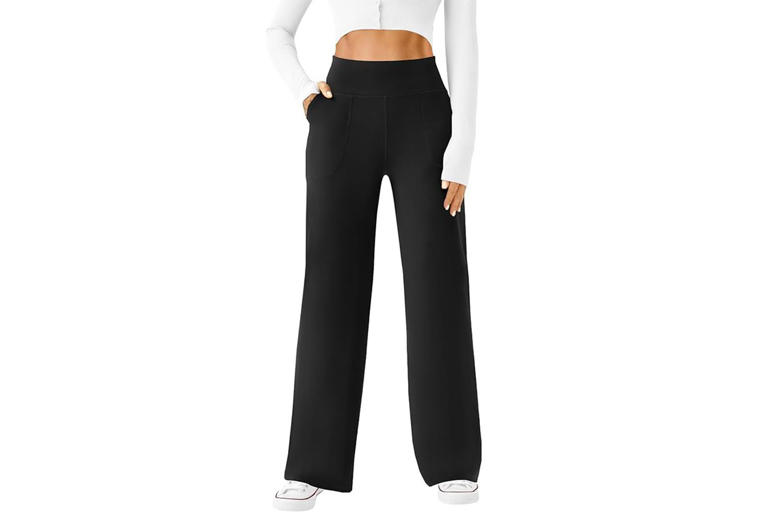 These polished slacks feel like leggings but look appropriate for work ...