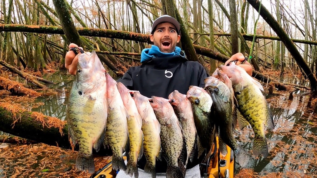 Never seen slab crappie go this crazy during epic catch