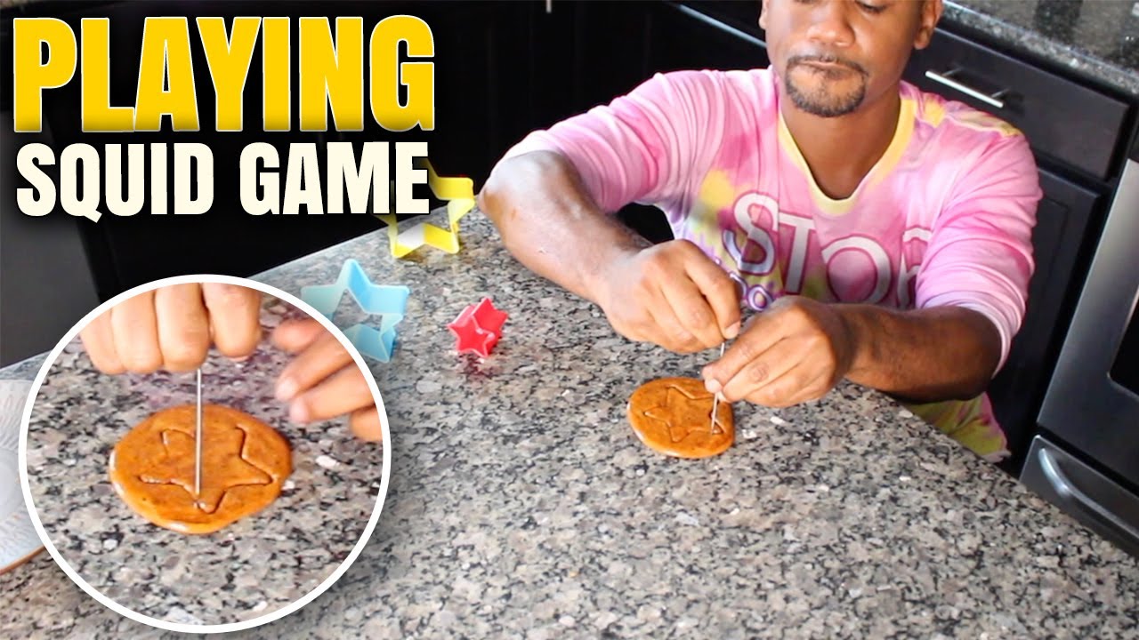 Playing Squid Game because I'm bored | Trying the Squid Game cookie ...