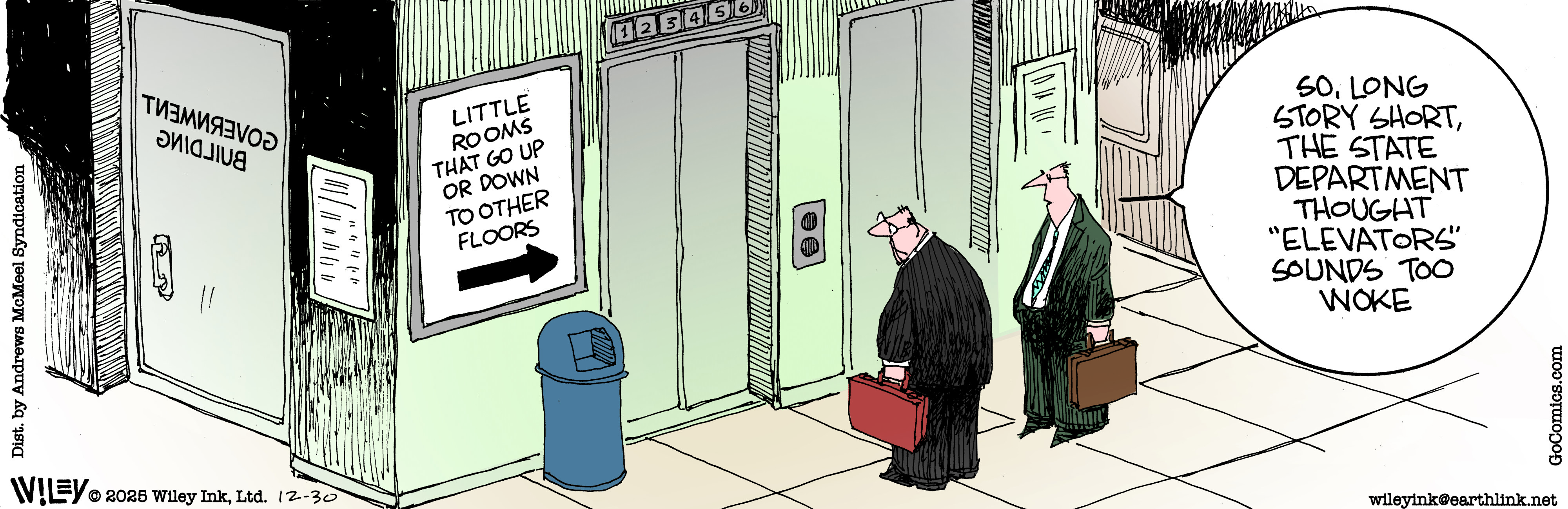 Non sequitur by Wiley Miller