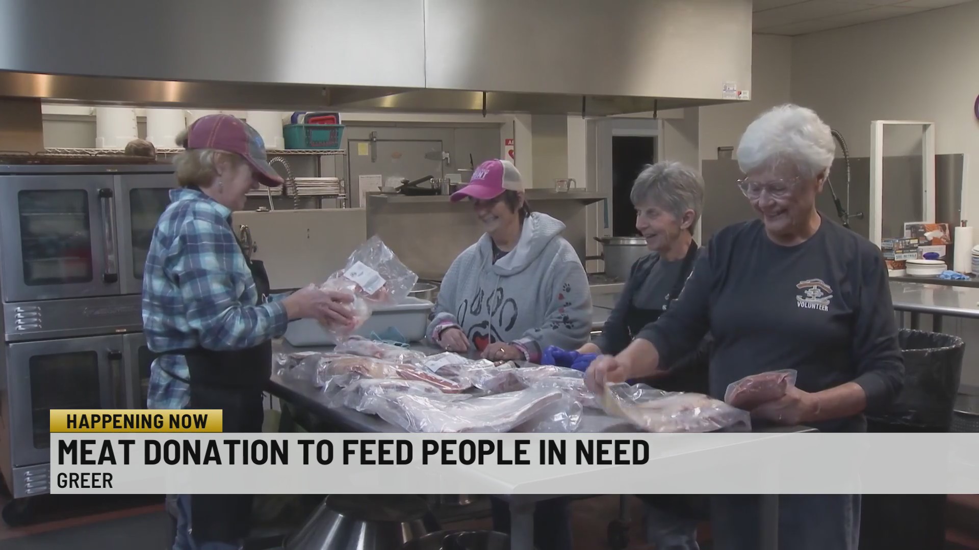 Greer soup kitchen receives 600 pounds of food donation