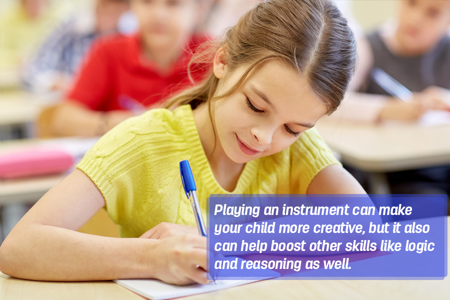 Why kids who learn instruments gain an edge