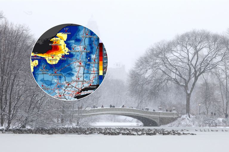 New Year’s Day winter storm warning as up to 4 feet of snow set to fall