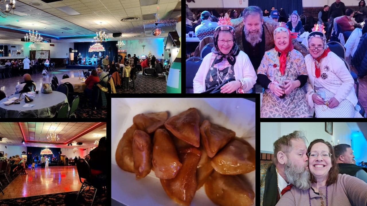 The restless viking: New Year's pierogi drop