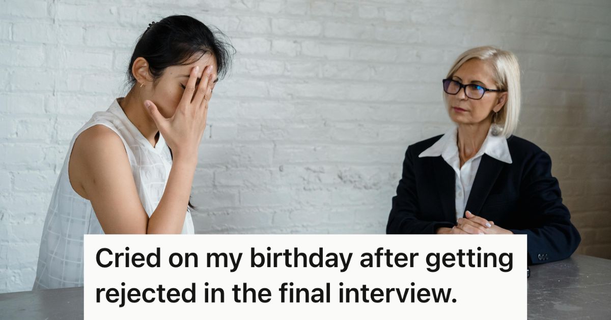 Woman got rudely rejected for a job during a final interview on her ...