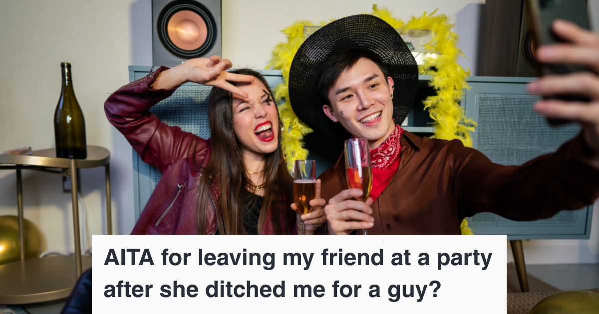 Woman Agreed To Go To A Party With Her Friend As Long As They Stick ...