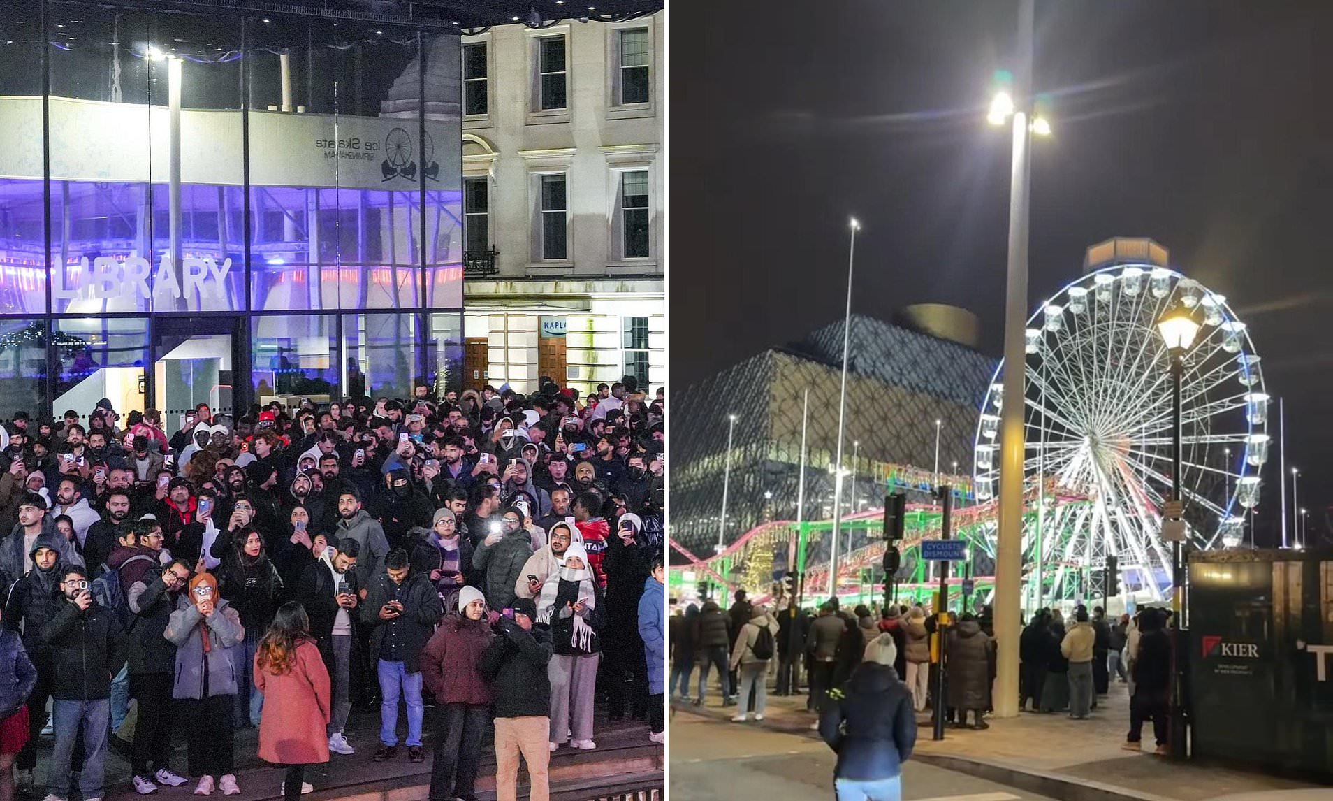 Thousands turn up to non-existent New Year's fireworks display after ...