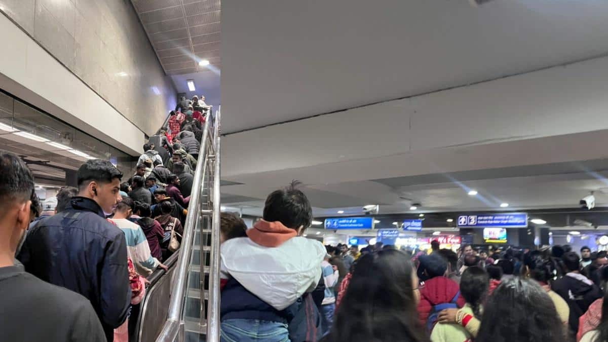 Heading out on New Year? Expect crowded Delhi Metro stations