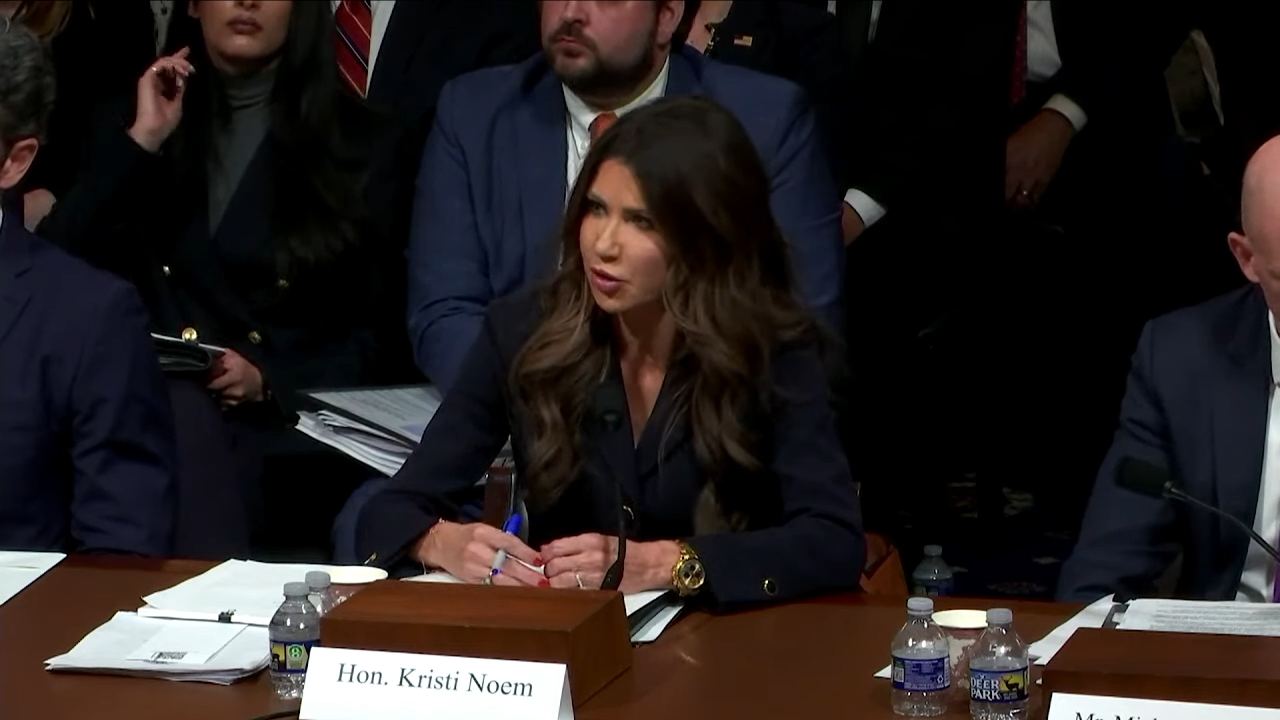 'There's no shortage of criticisms': Kristi Noem growls at congressman ...