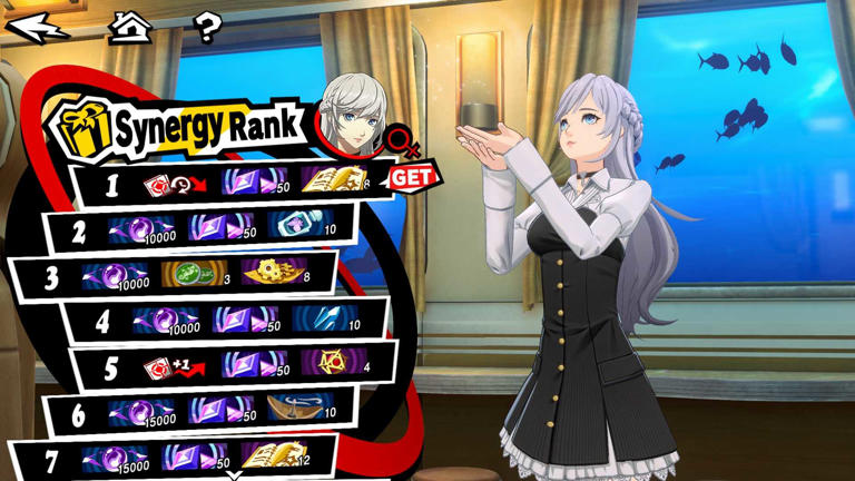 All Kotone Montagne (Mont) synergy choices, gifts in Persona 5: The ...