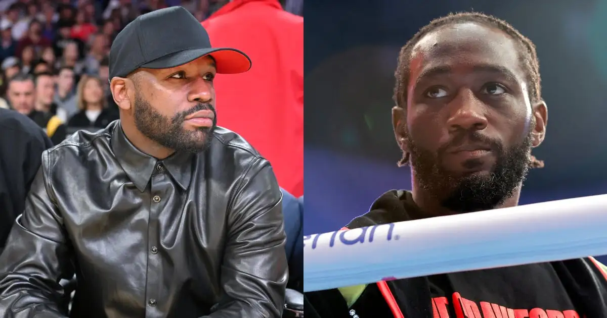 Terence Crawford fires a sharp age dig at Floyd Mayweather Jr. his ...