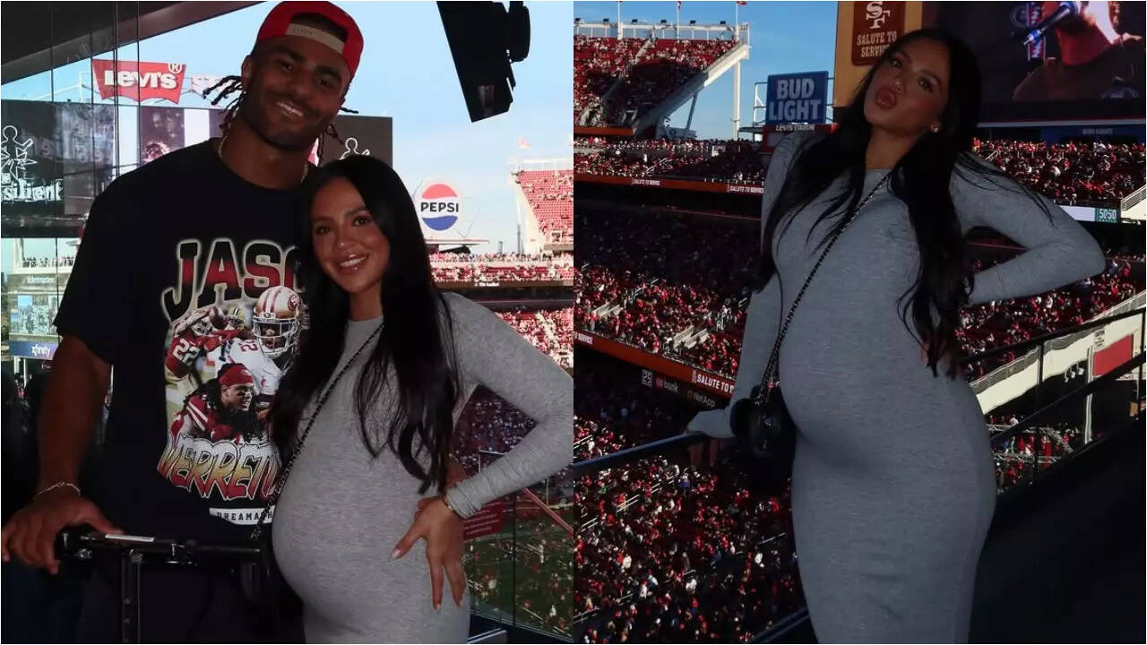 "I cry at night": Fred Warner’s wife Sydney cancels planned C-section ...