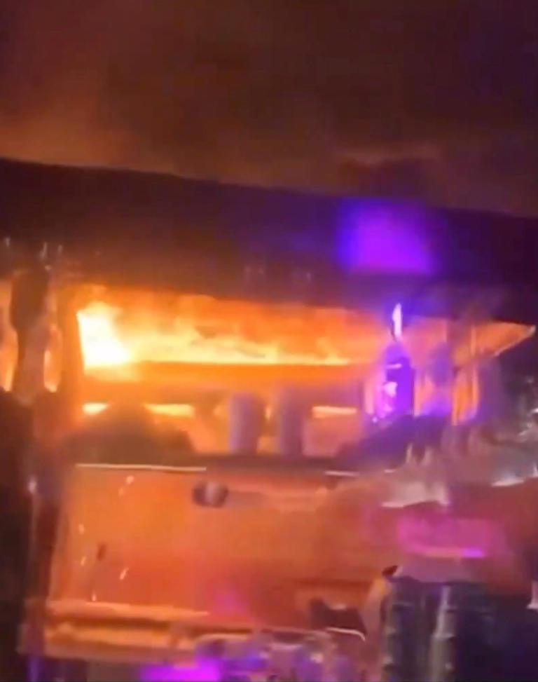 Horrific video shows the moment deadly New Year’s Swiss ski resort fire ...